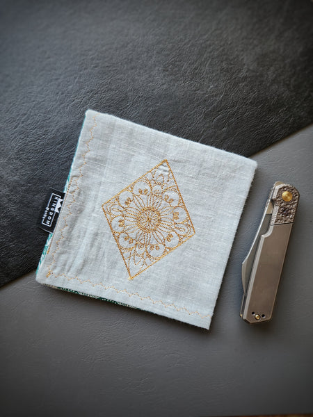 Art Deco Handkerchief – Kingsford Knives