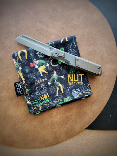 Elf Christmas Handkerchief – Kingsford Knives