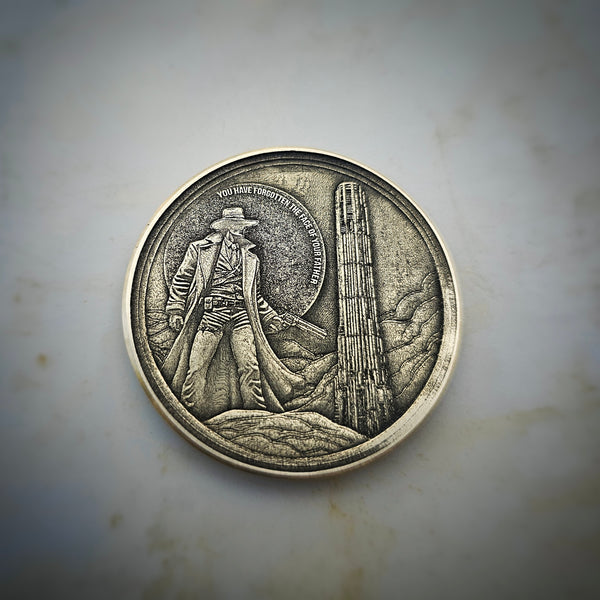 Dark Tower Challenge Coin – Kingsford Knives